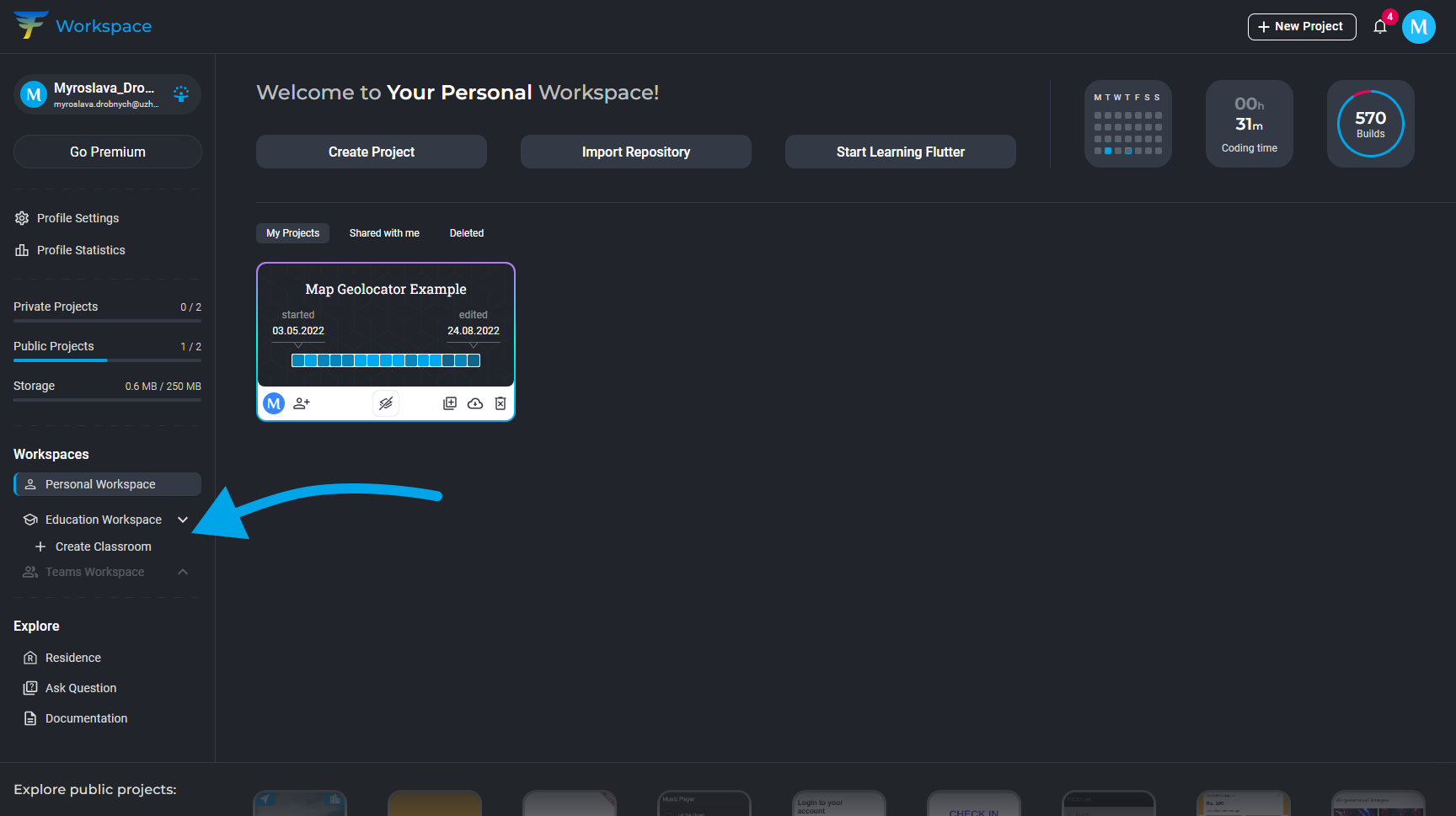 FlutLab Education Workspace for Educators - FlutLab Docs