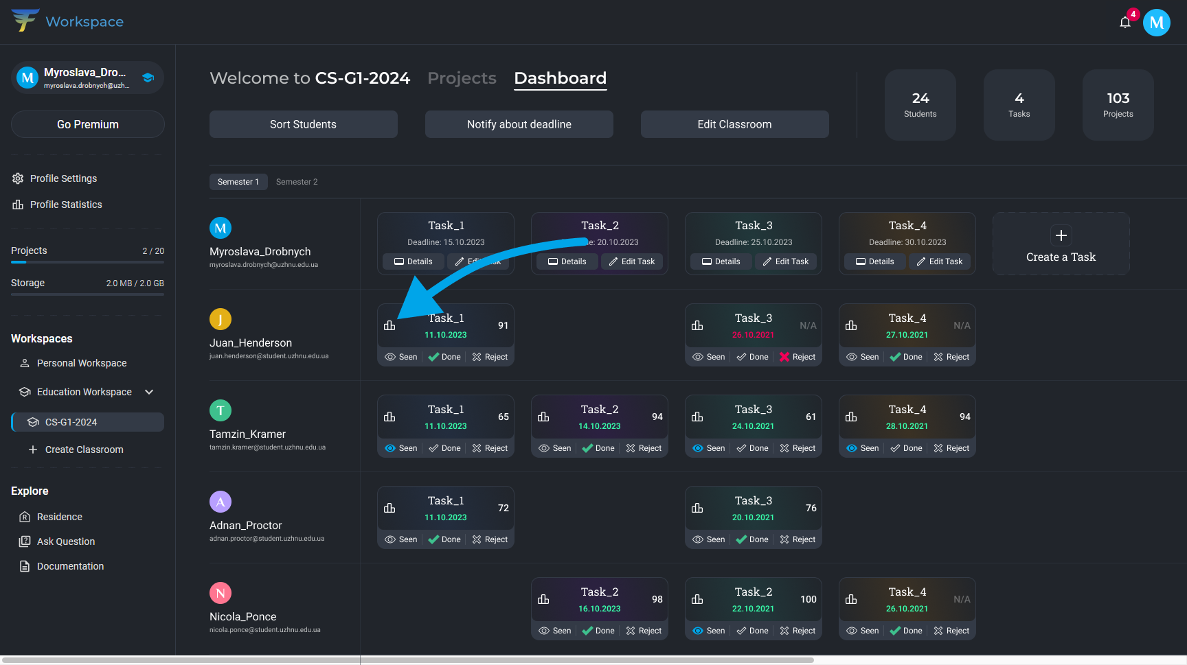 FlutLab Education Workspace for Educators - FlutLab Docs